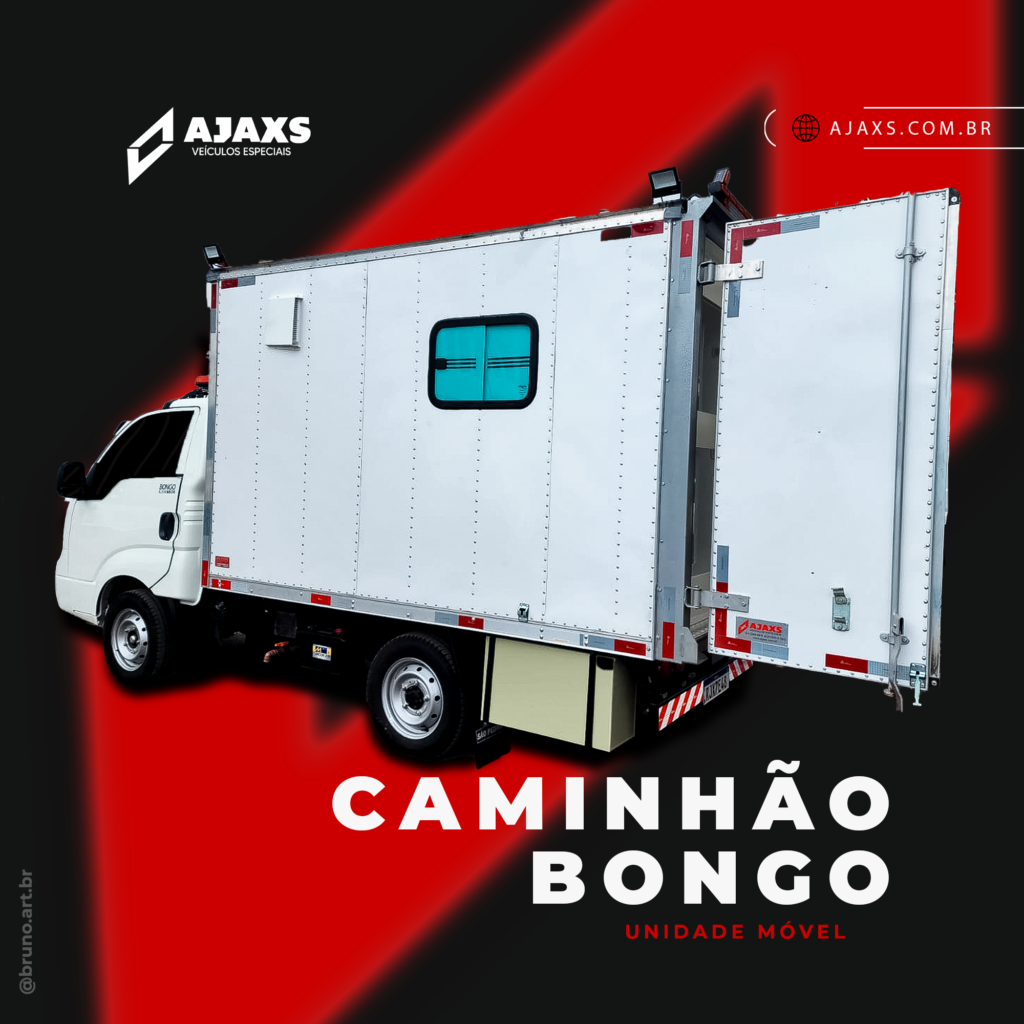 Caminhão Bongo - Unidade Móvel - AJAXS - Adaptação e Transformação de ...